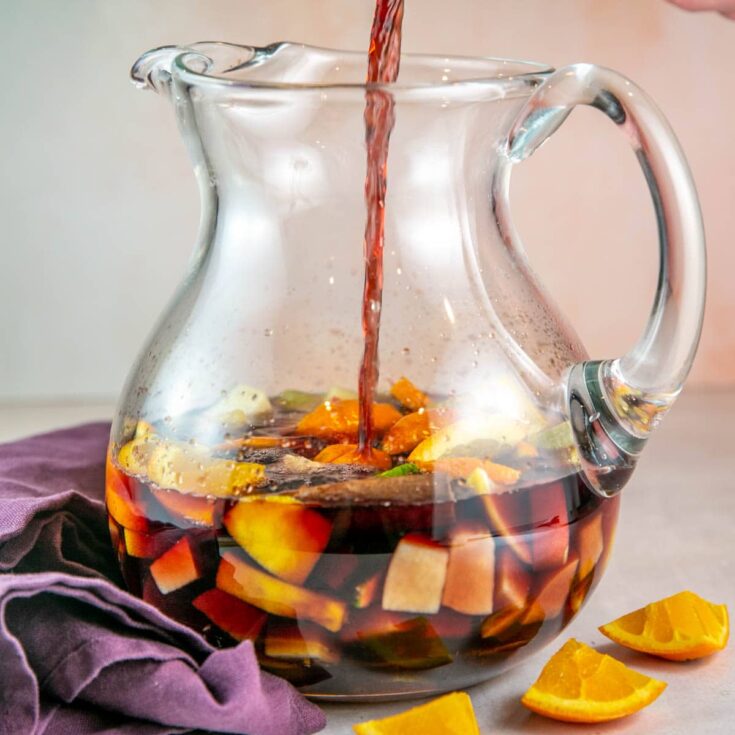 Traditional Spanish Sangria | Bunsen Burner Bakery