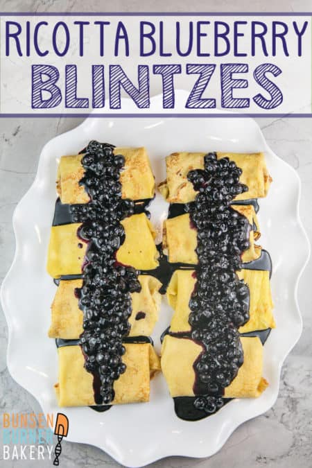Blueberry Blintzes | Bunsen Burner Bakery