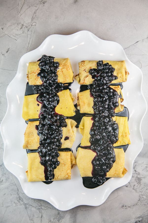 Blueberry Blintzes | Bunsen Burner Bakery