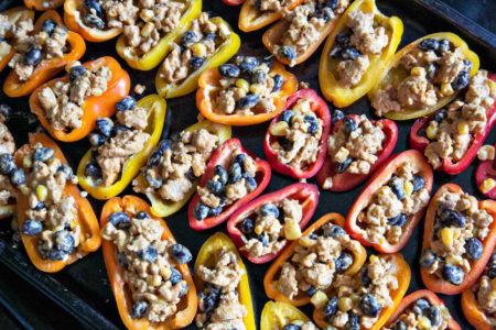 Taco Stuffed Mini Peppers | Bunsen Burner Bakery