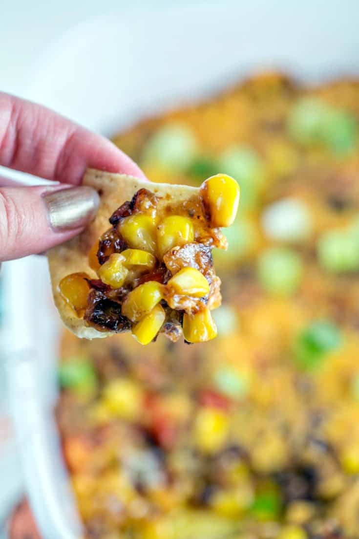 Cheesy Bacon Corn Dip | Bunsen Burner Bakery