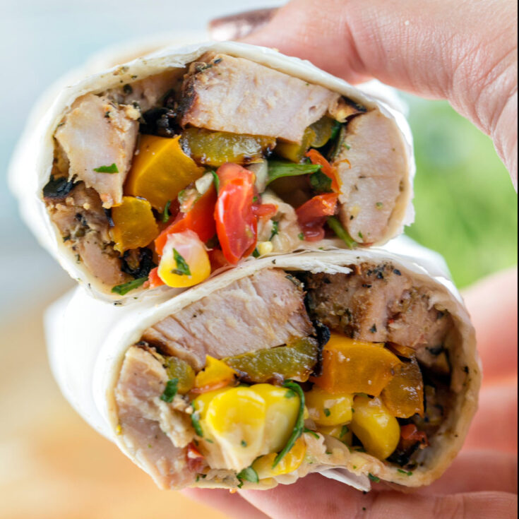Grilled Pork Tenderloin Wraps | Bunsen Burner Bakery