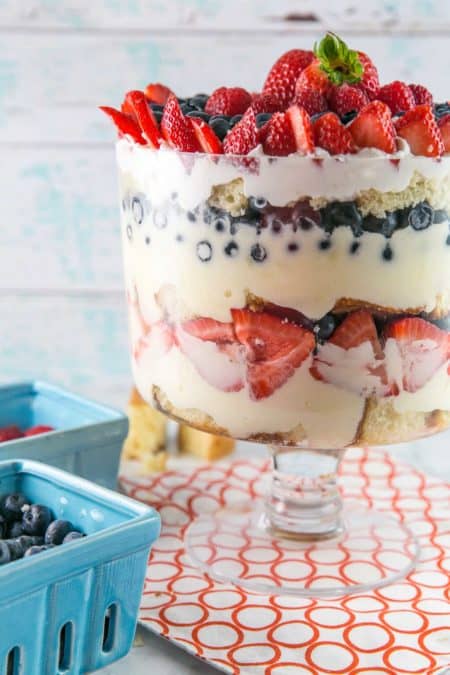 Summer Berry Trifle | Bunsen Burner Bakery
