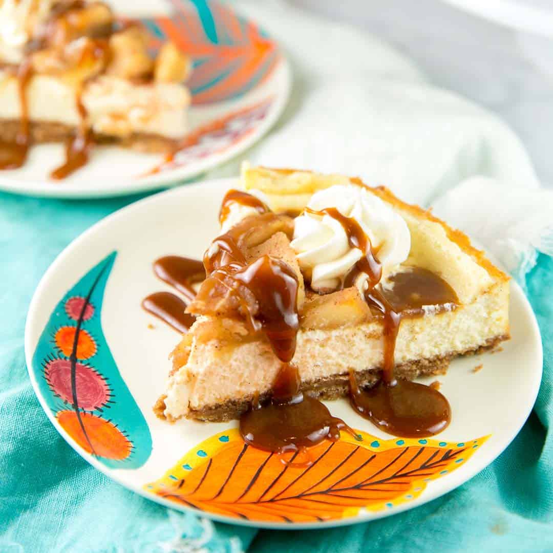 Caramel Apple Cheesecake | Bunsen Burner Bakery