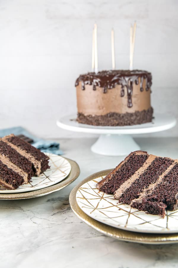Best Chocolate Layer Cake with Chocolate Buttercream Frosting | Bunsen ...