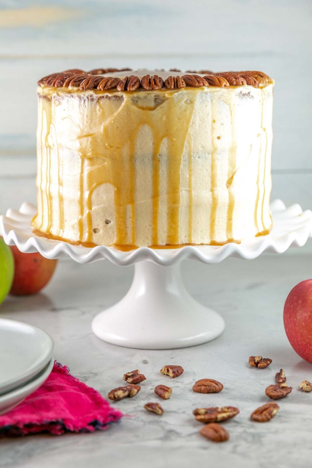 Caramel Apple Cake | Bunsen Burner Bakery