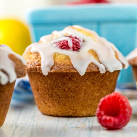 Lemon Raspberry Muffins | Bunsen Burner Bakery