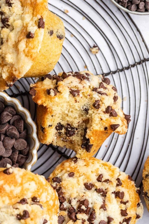 Chocolate Chip Streusel Muffins | Bunsen Burner Bakery