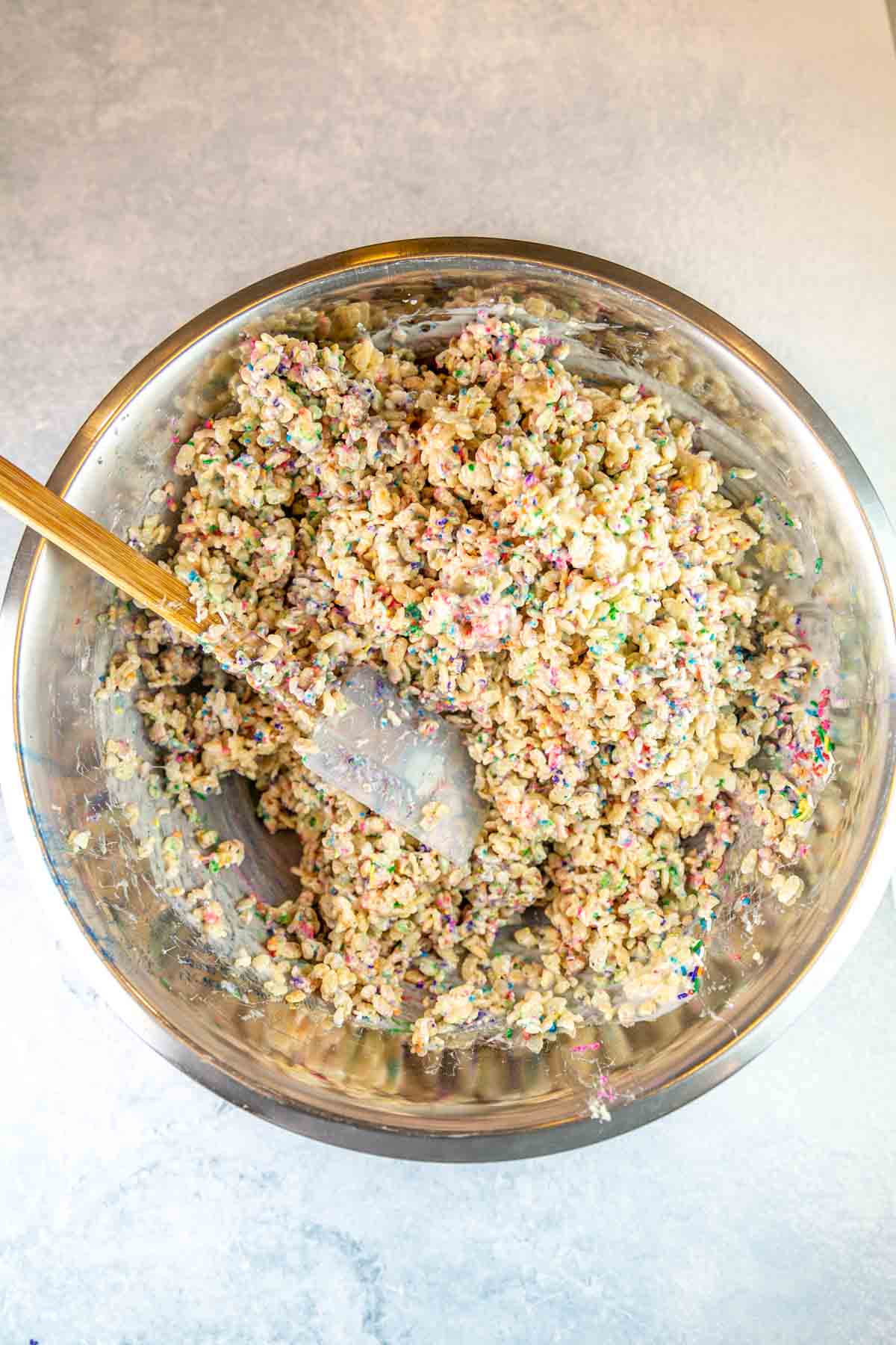 Sprinkle Rice Krispie Treats | Bunsen Burner Bakery