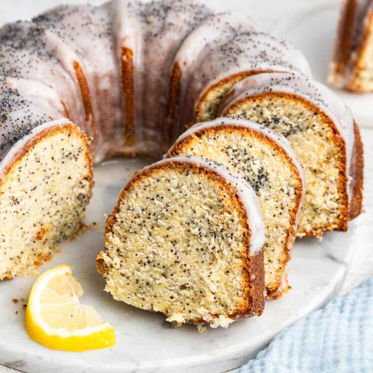 Lemon Poppy Seed Pound Cake | Bunsen Burner Bakery