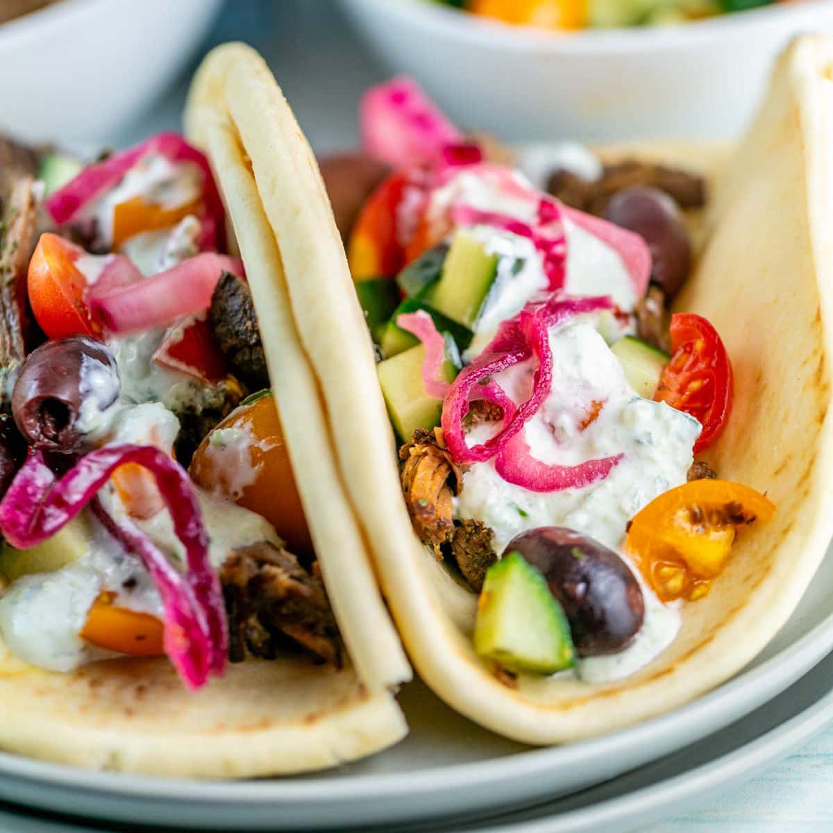 Easy Instant Pot Beef Gyros | Bunsen Burner Bakery